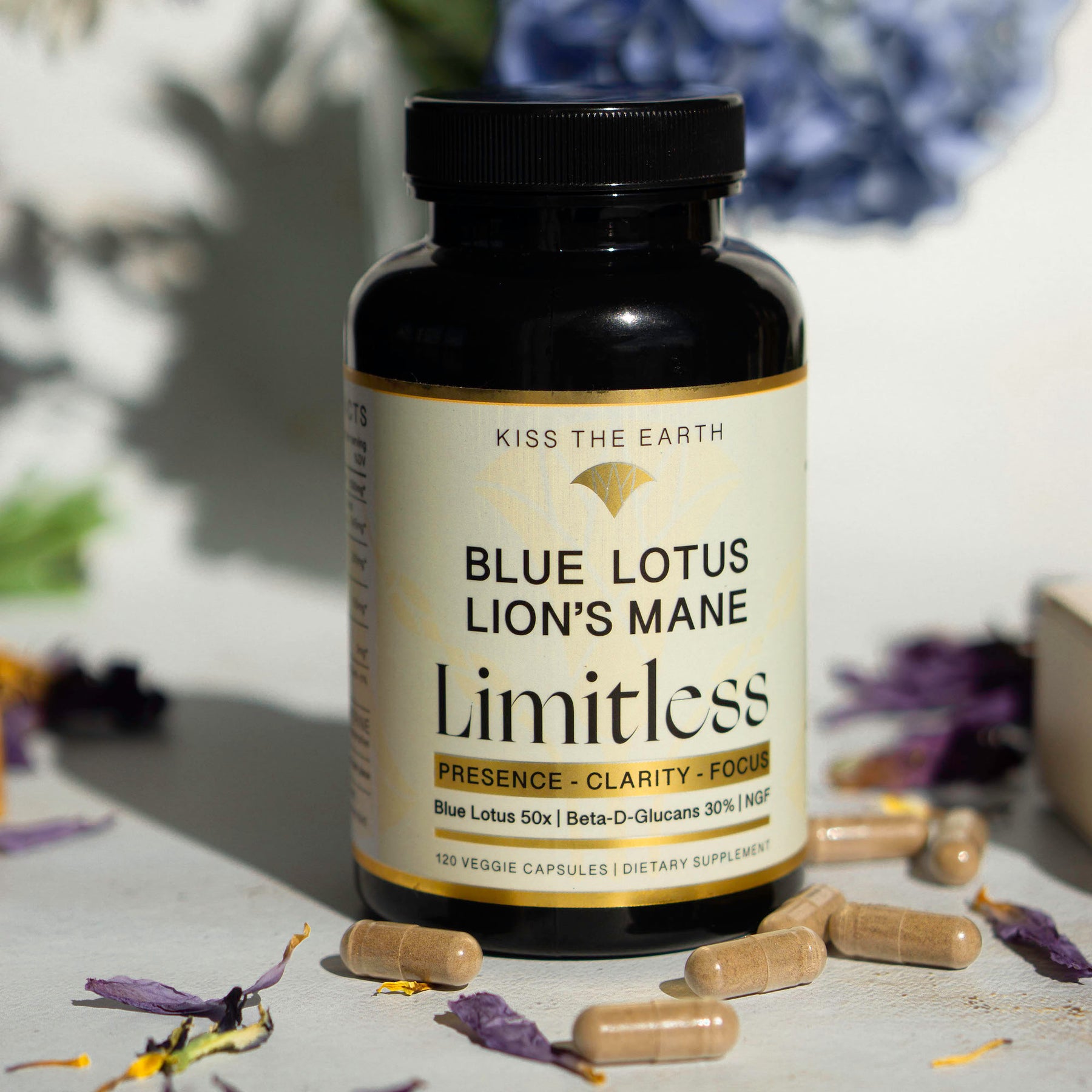Limitless - Blue Lotus & Lion's Mane | Kisstheearth